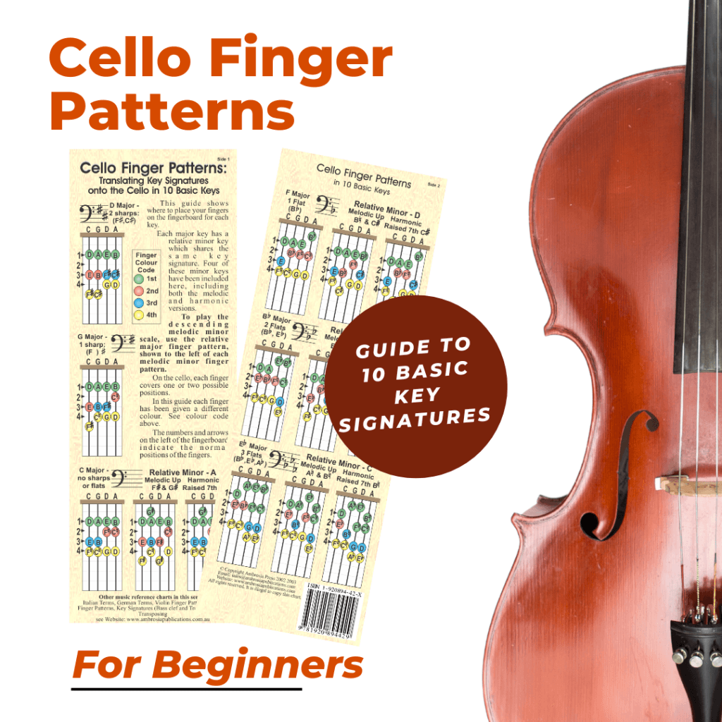 Cello Finger Patterns - Ambrosia Flair