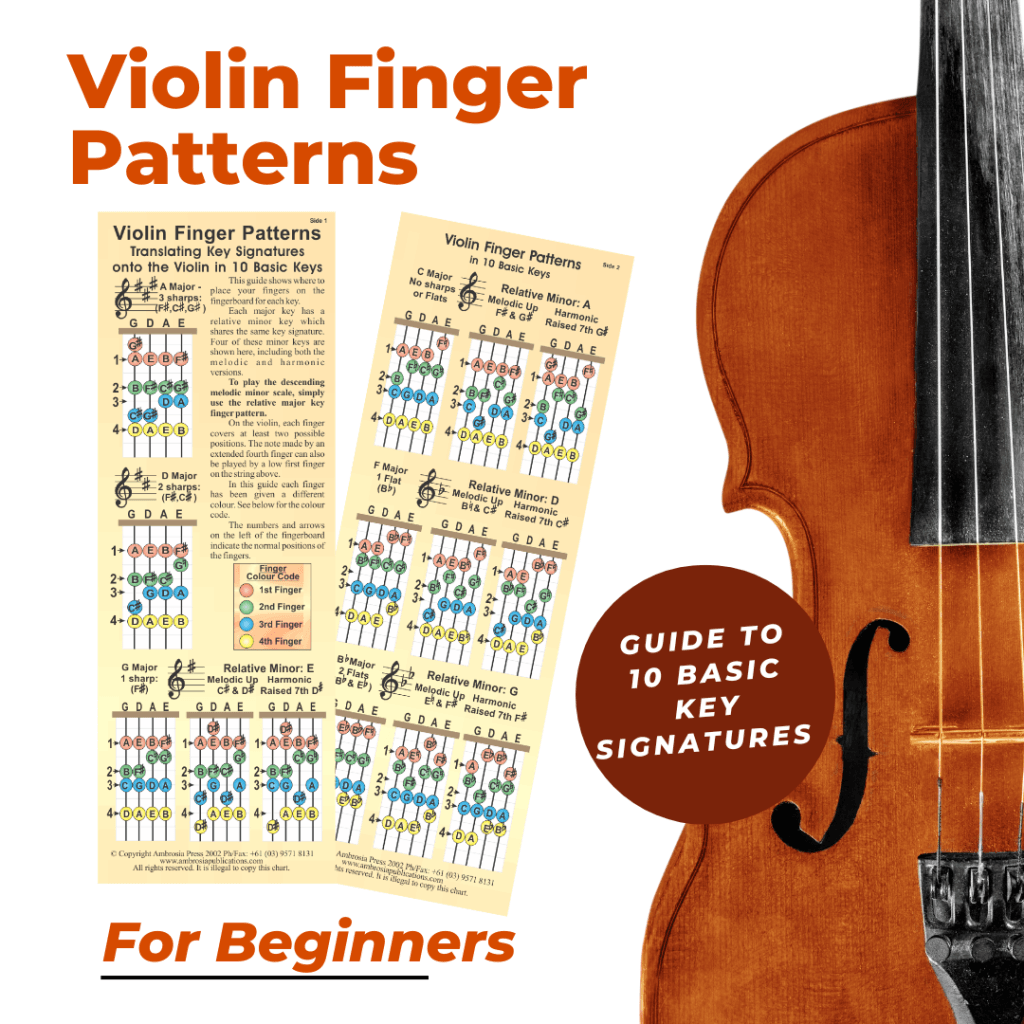 Violin Finger Patterns - Ambrosia Flair
