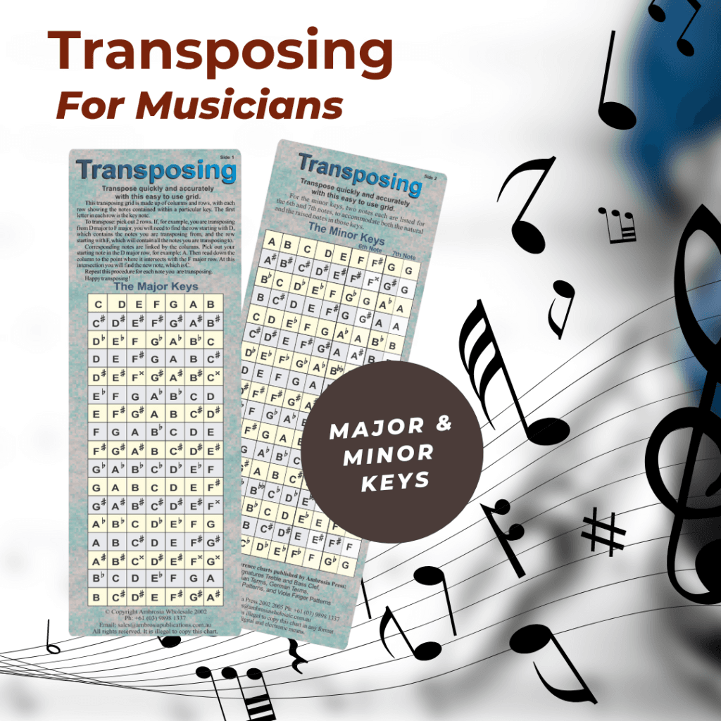 Transposing Music - Ambrosia Flair